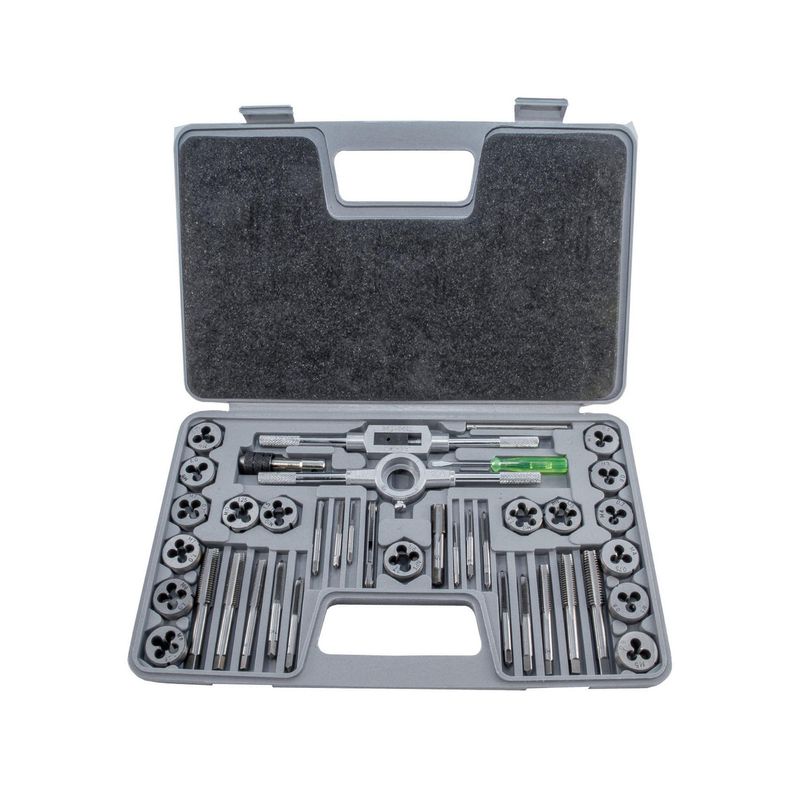 Juego de Machuelos y Tarrajas 40 Piezas Profesional MP Tools MP TOOLS ...