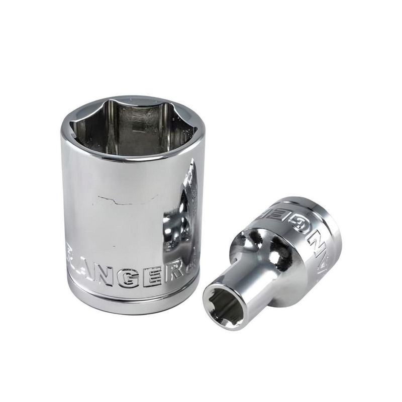 Copa Dado Cromado de 25 mm Cuadrante 1/2 Pulgada Hexagonal Ranger ...