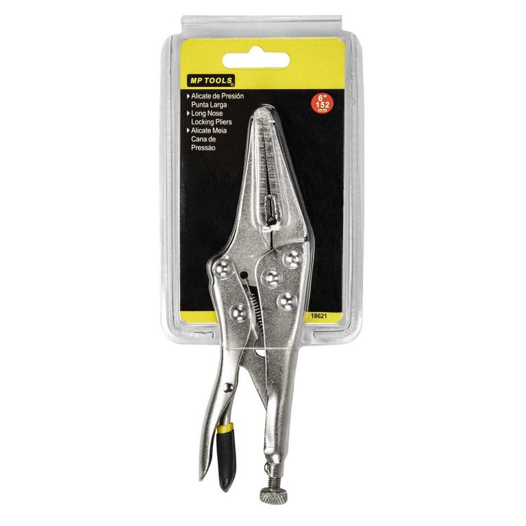 Hombresolo Alicate de Presión Punta Larga o Caiman 6 Pulgadas MP Tools ...