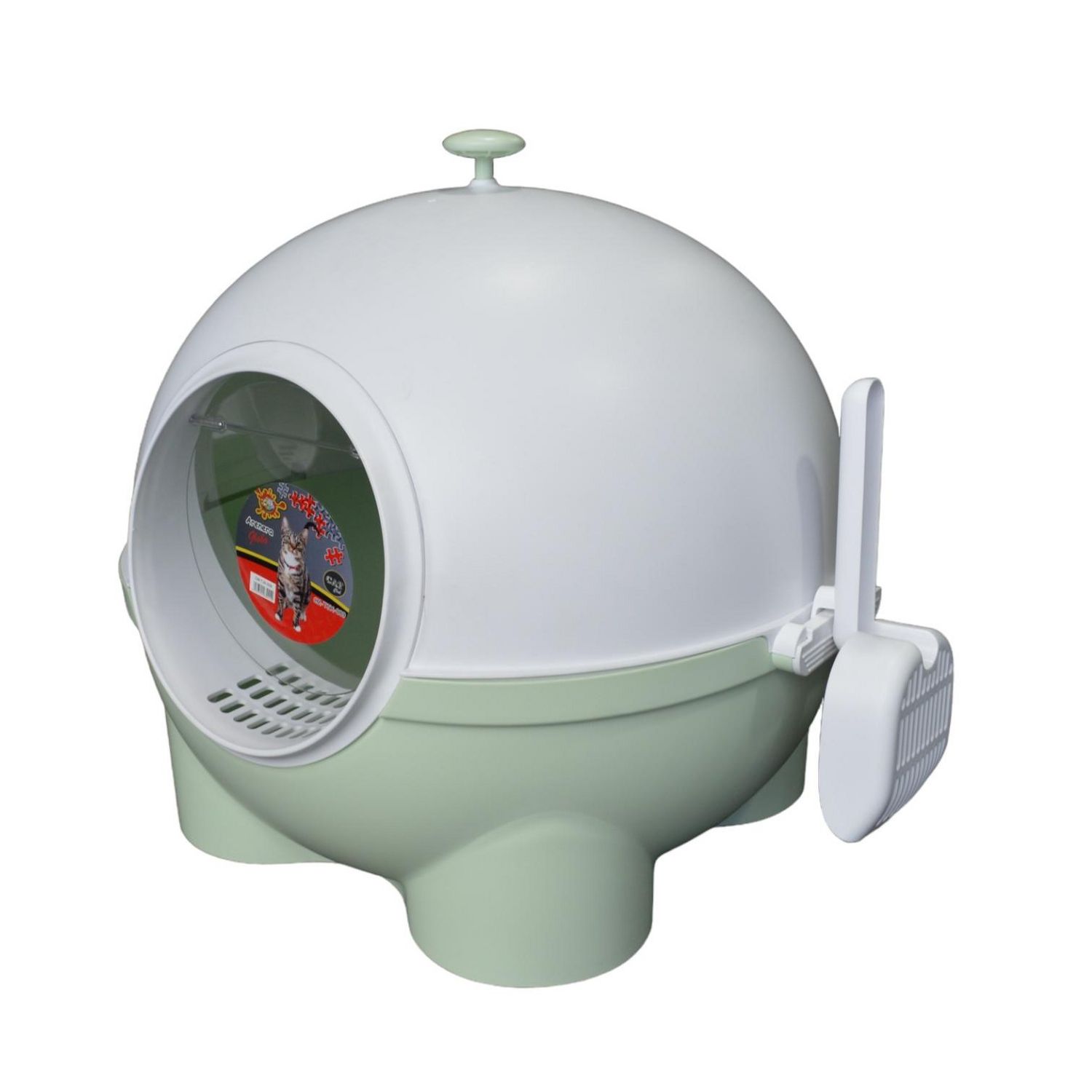 Arenera Importada Globo Verde Claro - Homecenter.com.co