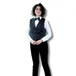 Uniforme Mesero Camisa Oxford Blanca L + Pantalón Negro T14 + Chaleco ...