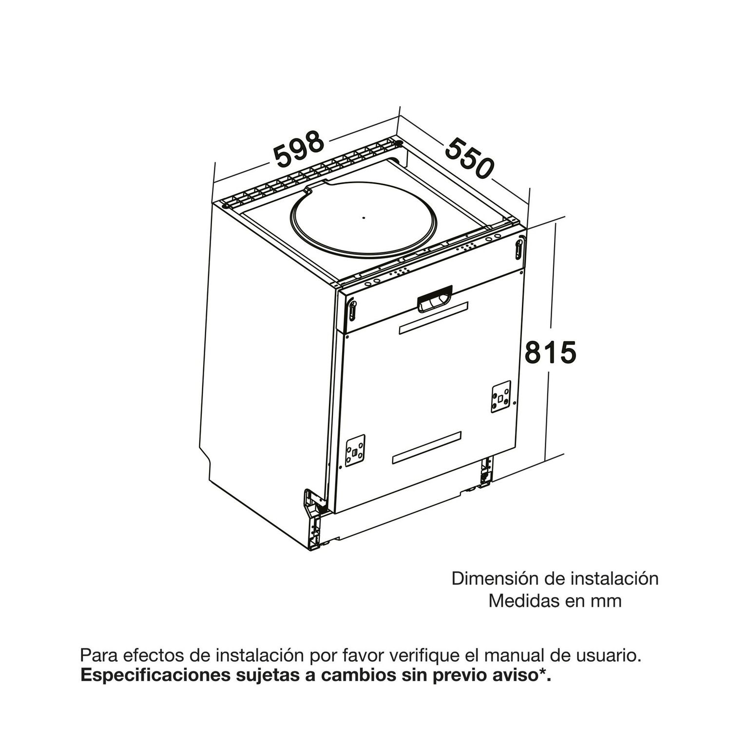Lavavajillas 14 Puestos Panelable En Acero Inox - Dw3914 - Homecenter ...