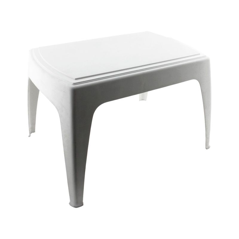 Mesa Plástica Rectangular 67x54x42 Cm Blanco Rimax RIMAX | falabella.com