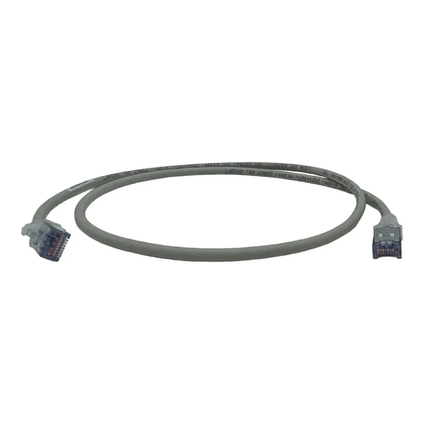 Patch Cord F/UTP Siemon Cat 6A Pc6A-s1.5ma06ls Gris 7ft 2.1 m ...