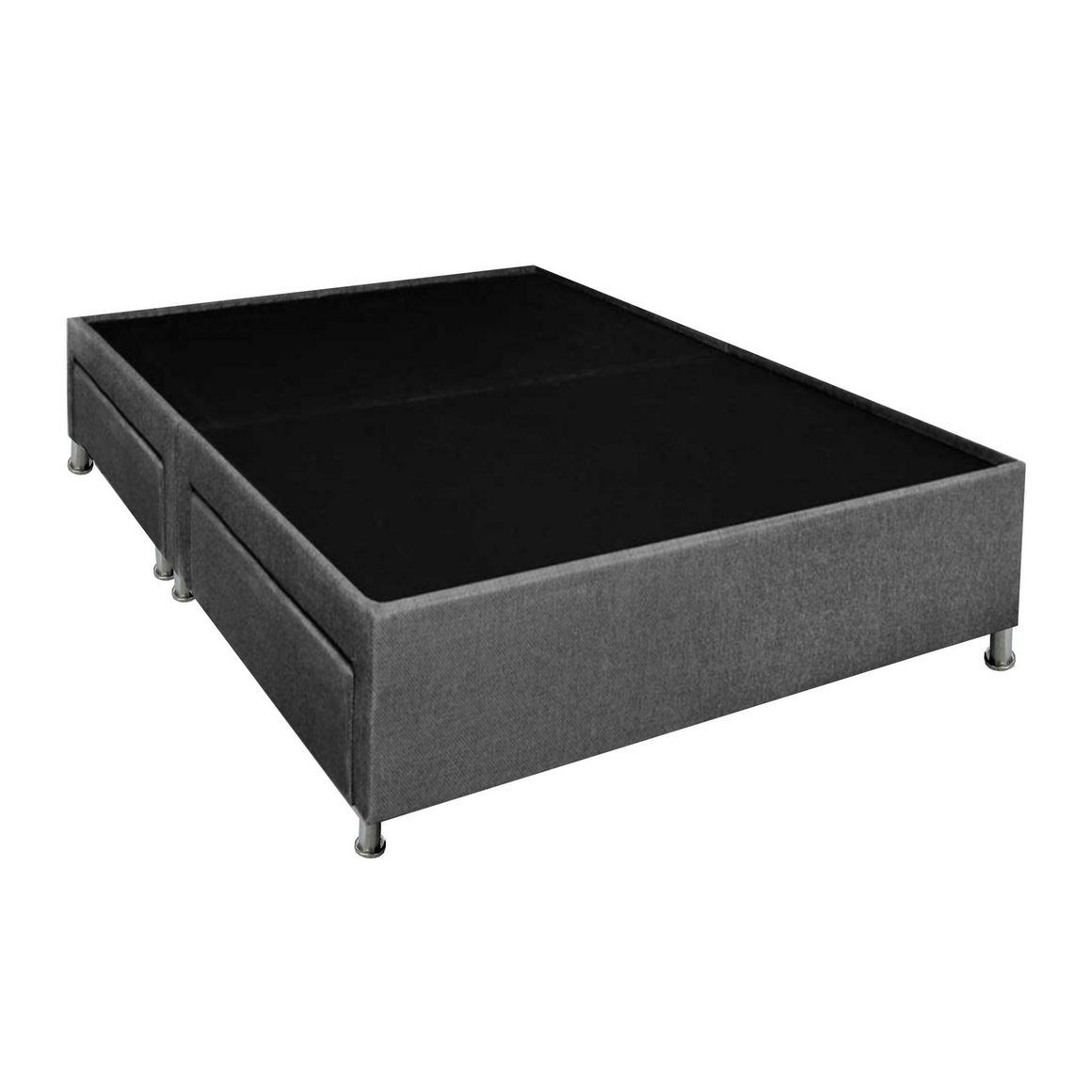 Base Cama con Cajones Closet 100cm Sencilla Gris Dormipuff - Homecenter ...