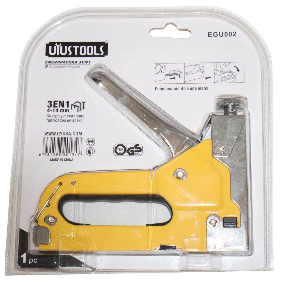 Grapadora Apuntilladora Metálica Pesada 3 en 1 Uyustools - Homecenter ...