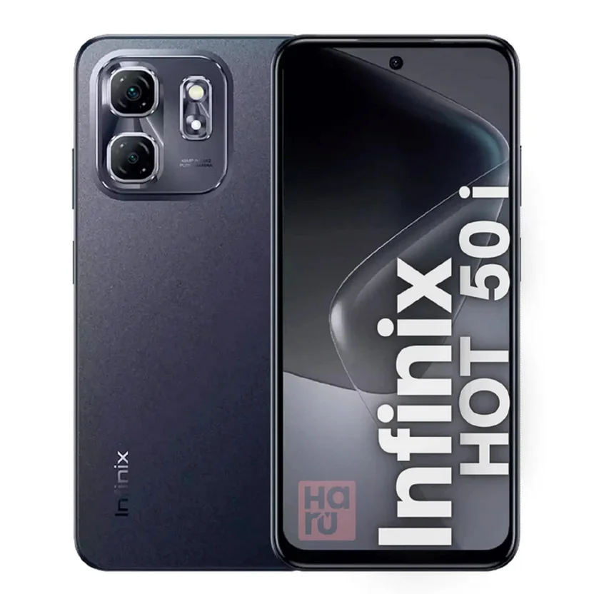 Celular Infinix Hot 50i 256 GB 4 GB + 4 RAM Sleek Black - Homecenter.com.co