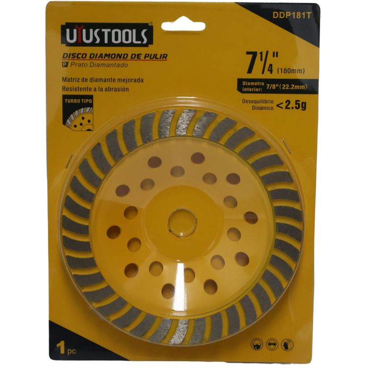 Disco Turbo Tipo Copa 7-1/4 Pulgadas Turbo Uyustools UYUSTOOLS ...