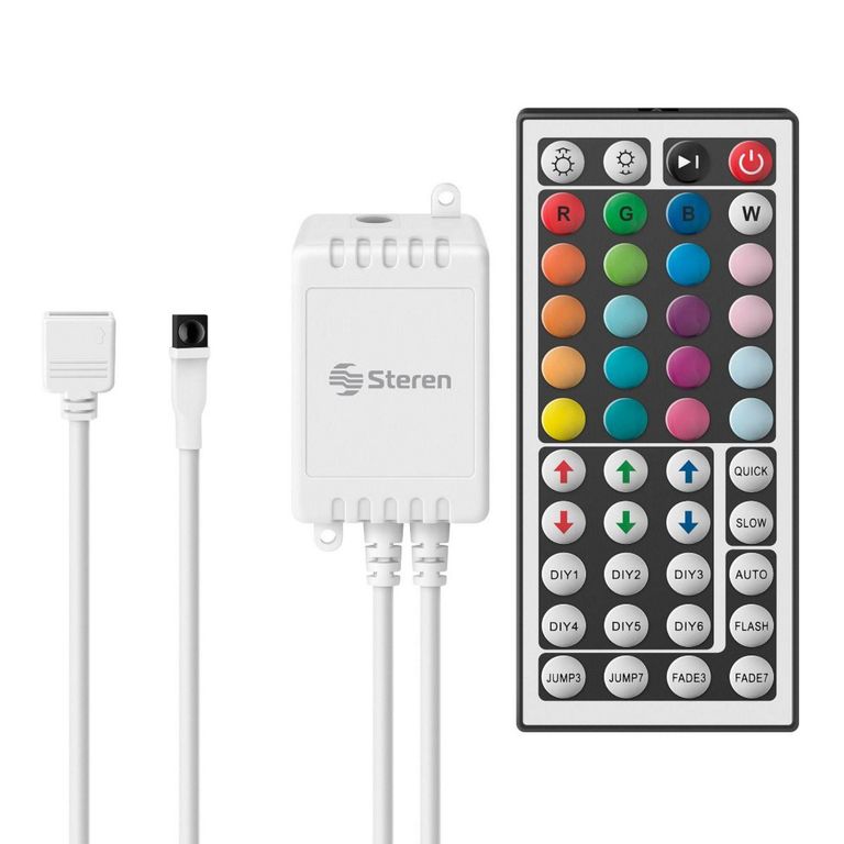 Controlador para Tira de LED RGB Control Remoto IR STEREN | Falabella ...