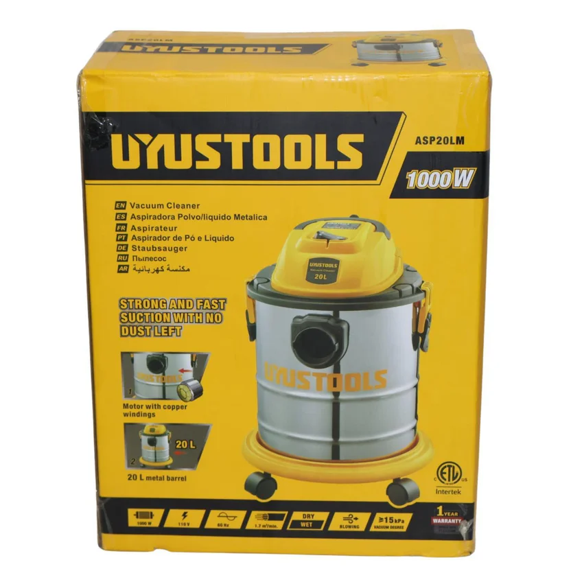 Aspiradora Polvo y Agua 20 Litros 1200w Uyustools - Homecenter.com.co