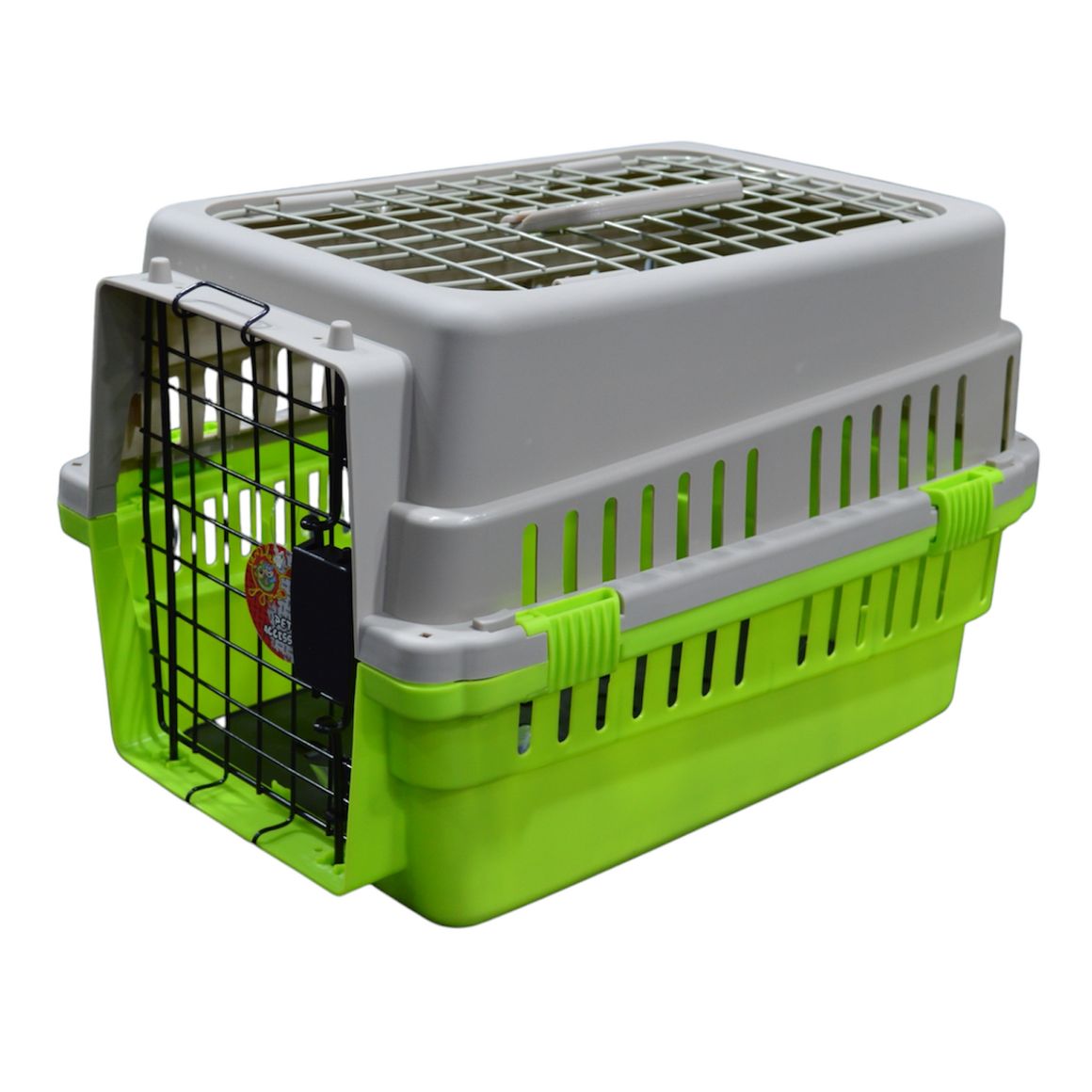 Guacal Para Mascotas Reja Metal Verde 49*32*33 - Homecenter.com.co