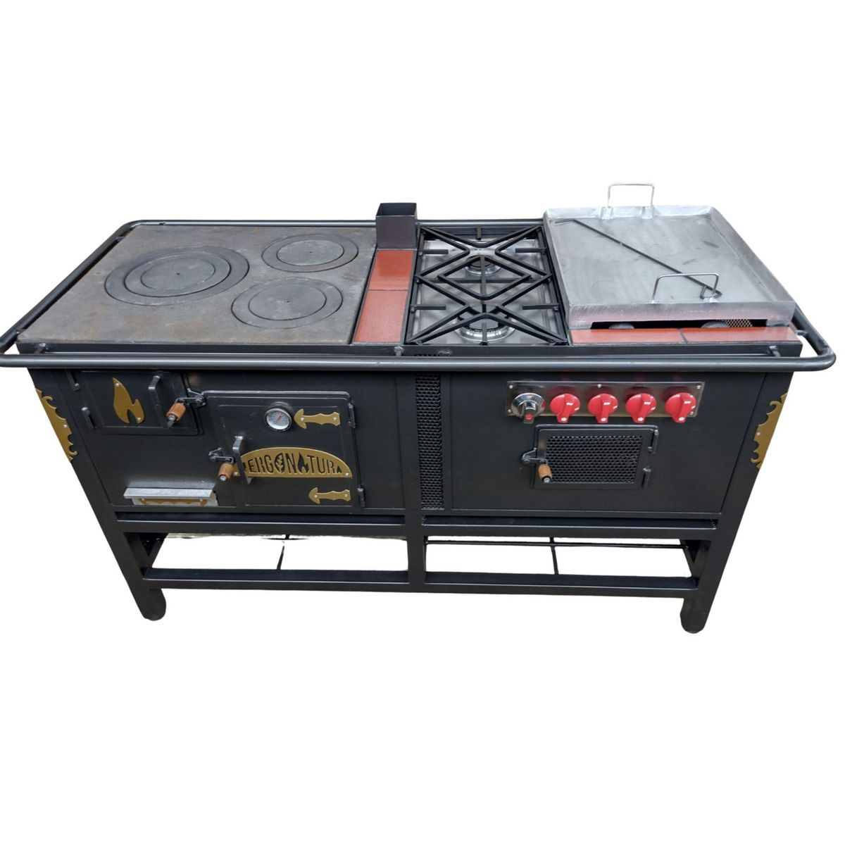 Estufa Ecoeficiente Híbrida Tipo Campestre El Agrado Marca Ergonatura ...