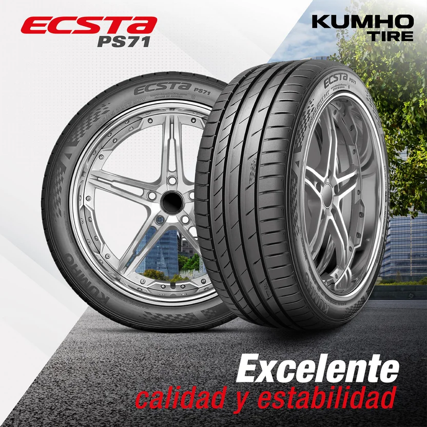 Llanta 245/45R18 Zr 100Xly Ps71 Kumho Automovil Pavimento - Homecenter.com.co
