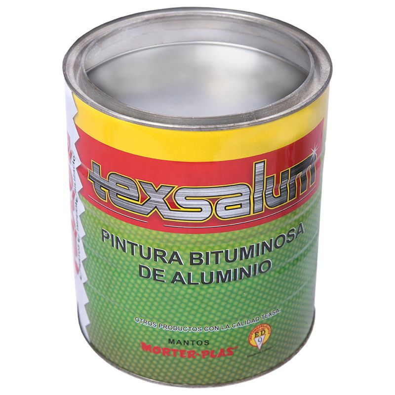 Texsalum Pintura Bituminosa De Aluminio 3kg Protección UV Cubiertas Y ...