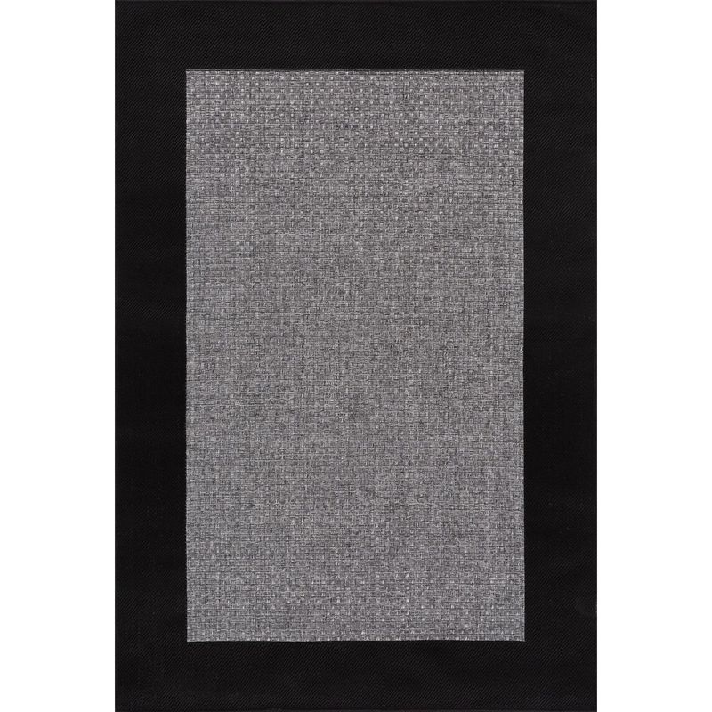 Tapete Scandic Borde 120x170 cm Negro | falabella.com