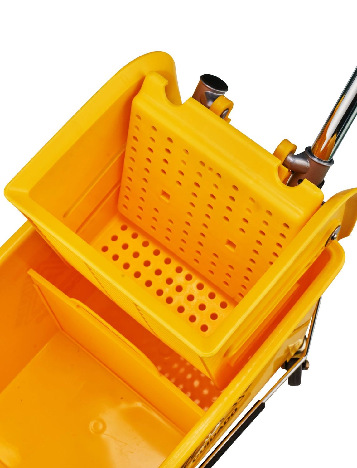 Balde con Exprimidor y Palanca 19 Litros Amarillo Kleine - Homecenter ...