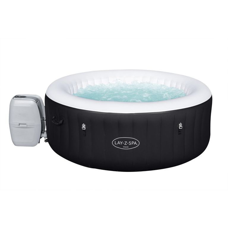Jacuzzi Spa Inflable Redondo Miami 4 Personas 180 X 66 Cm BESTWAY ...