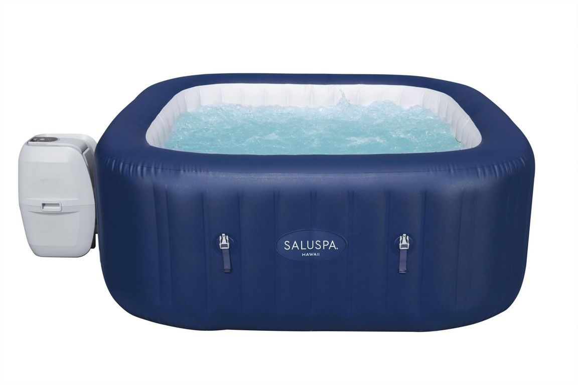 Jacuzzi Spa Inflable Cuadrado Hawai 6 Personas 180 x 180 x 71 cm ...