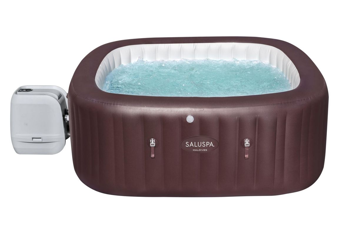 Jacuzzi Spa Inflable Cuadrado Maldive 7 Personas 201 x 201 x 80 cm ...