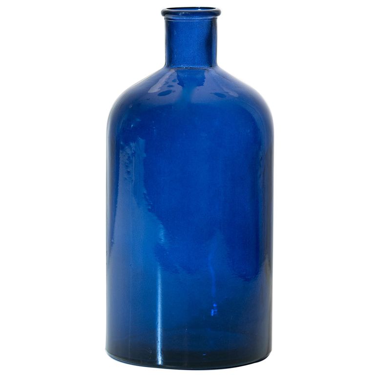 Botella Retro 28 Cm Azul VIDRIOS SAN MIGUEL | Falabella Colombia