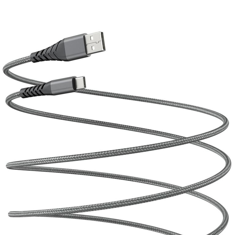 Cable Usb A Type-C 3M Graphite Dairu | falabella.com