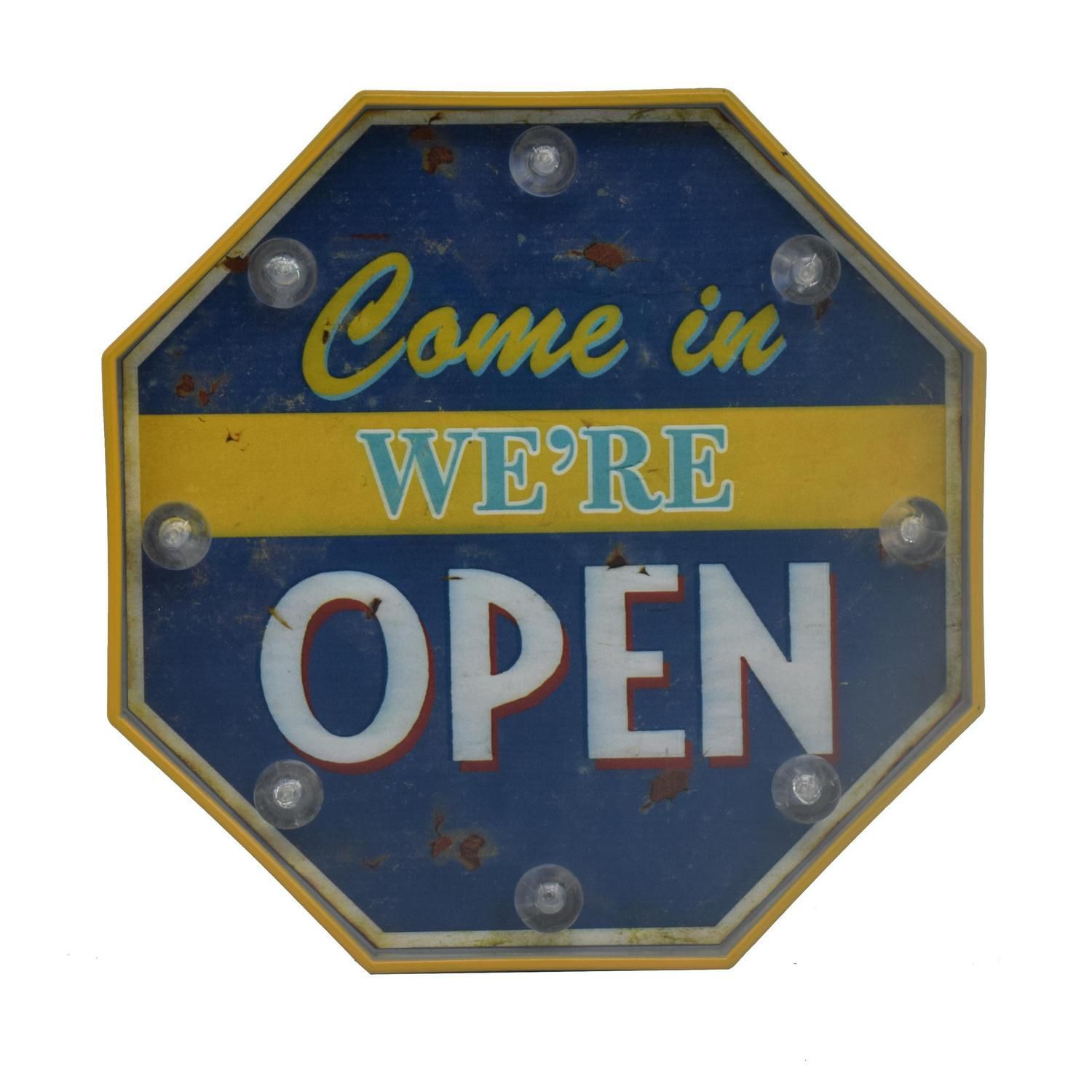 Letrero Led We Are Open - Homecenter.com.co