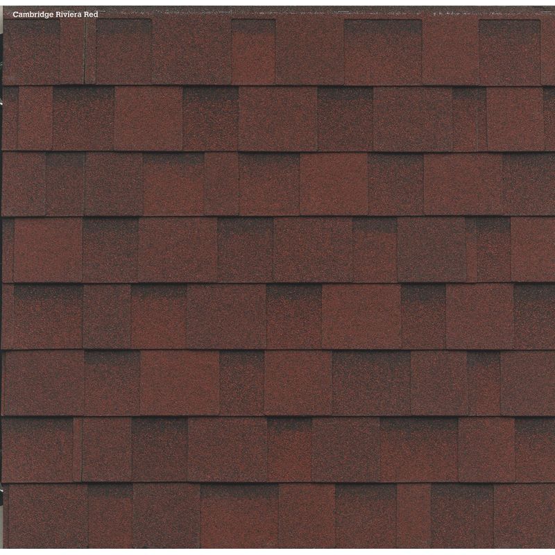 Teja Shingle Cambridge Rojo Riviera Red 3.1 m2 IKO | falabella.com