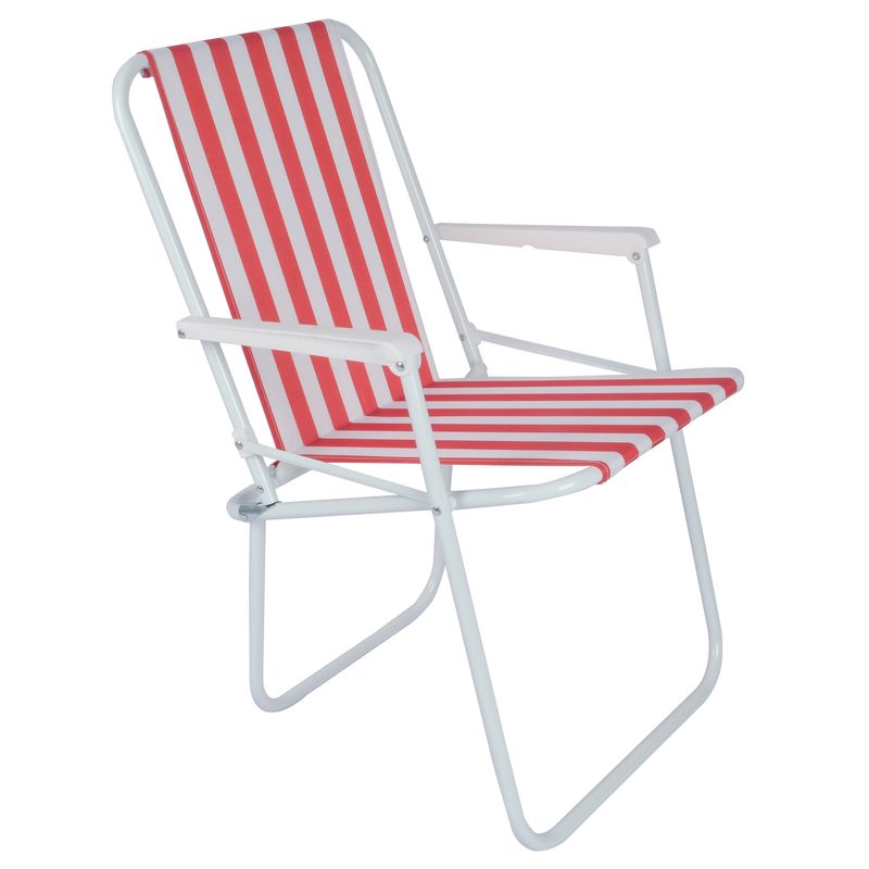 Silla Playa Plegable Aluminio Spring Rojo | falabella.com
