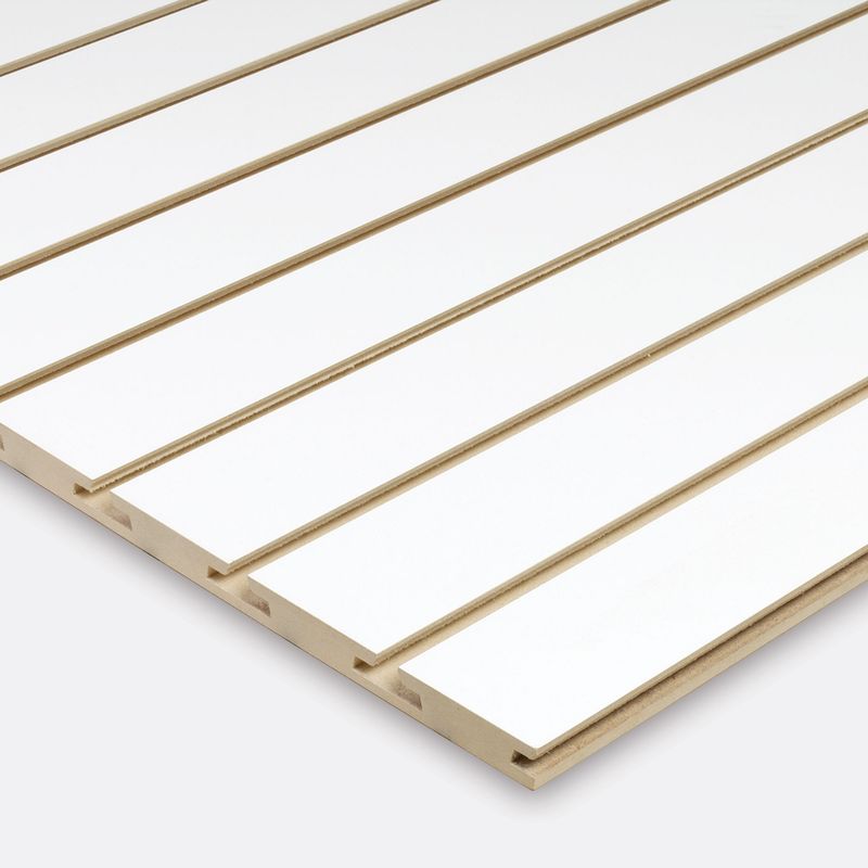 Mdf Ranurado Blanco 18mm 1.52x2.44 Metros TRUPAN | falabella.com