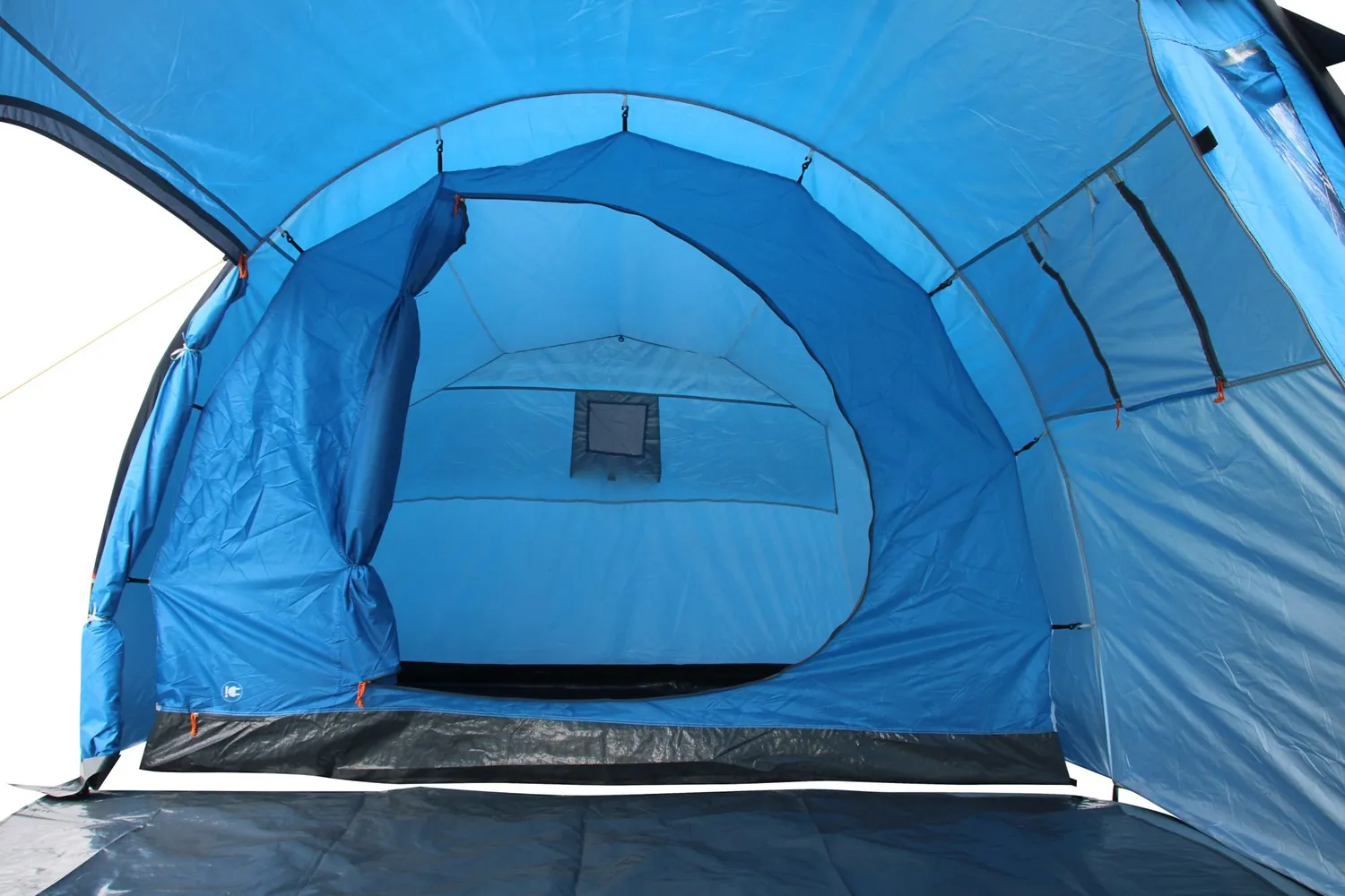 Carpa para Camping Klimber 4 Personas Azul Resistente al Agua, Ligera ...