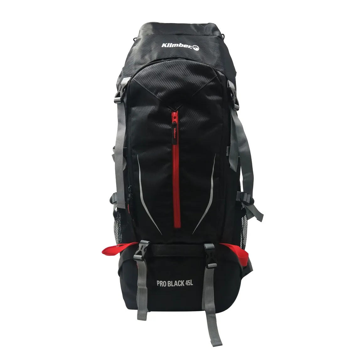 Morral Camping 45 Litros Pro Black Klimber - Homecenter.com.co
