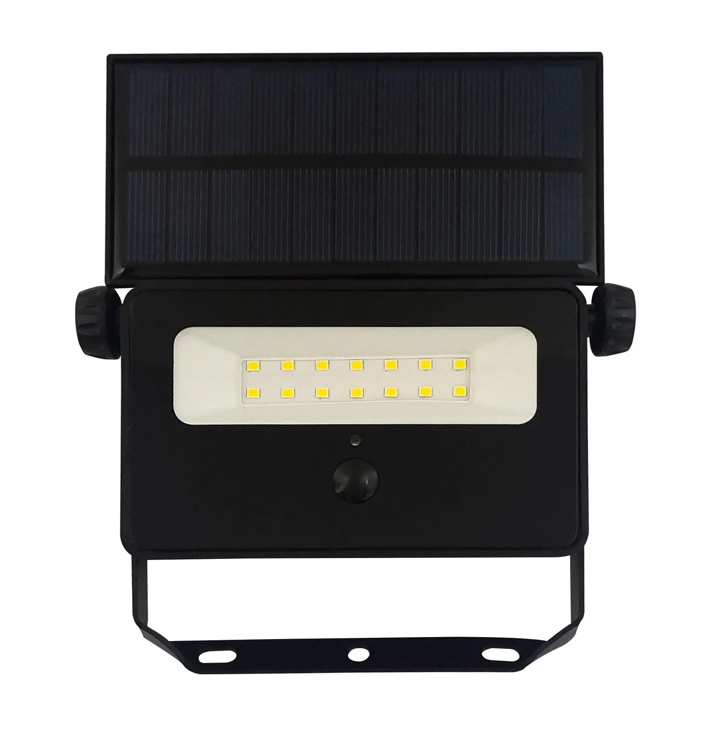 Aplique Solar LED 850 Lúmenes Negro - Homecenter.com.co