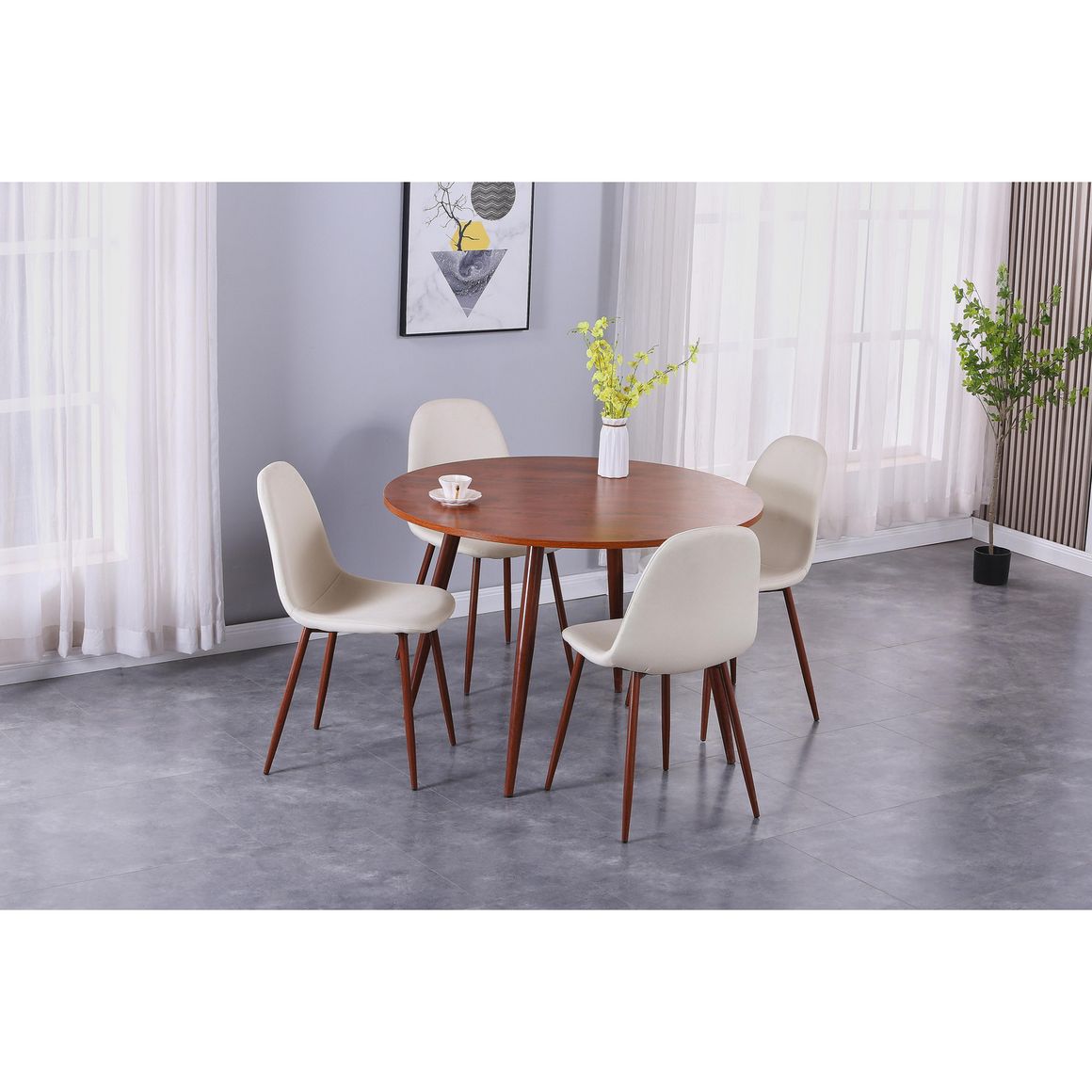 Set Comedor Anand 1+4 Sillas - Homecenter.com.co