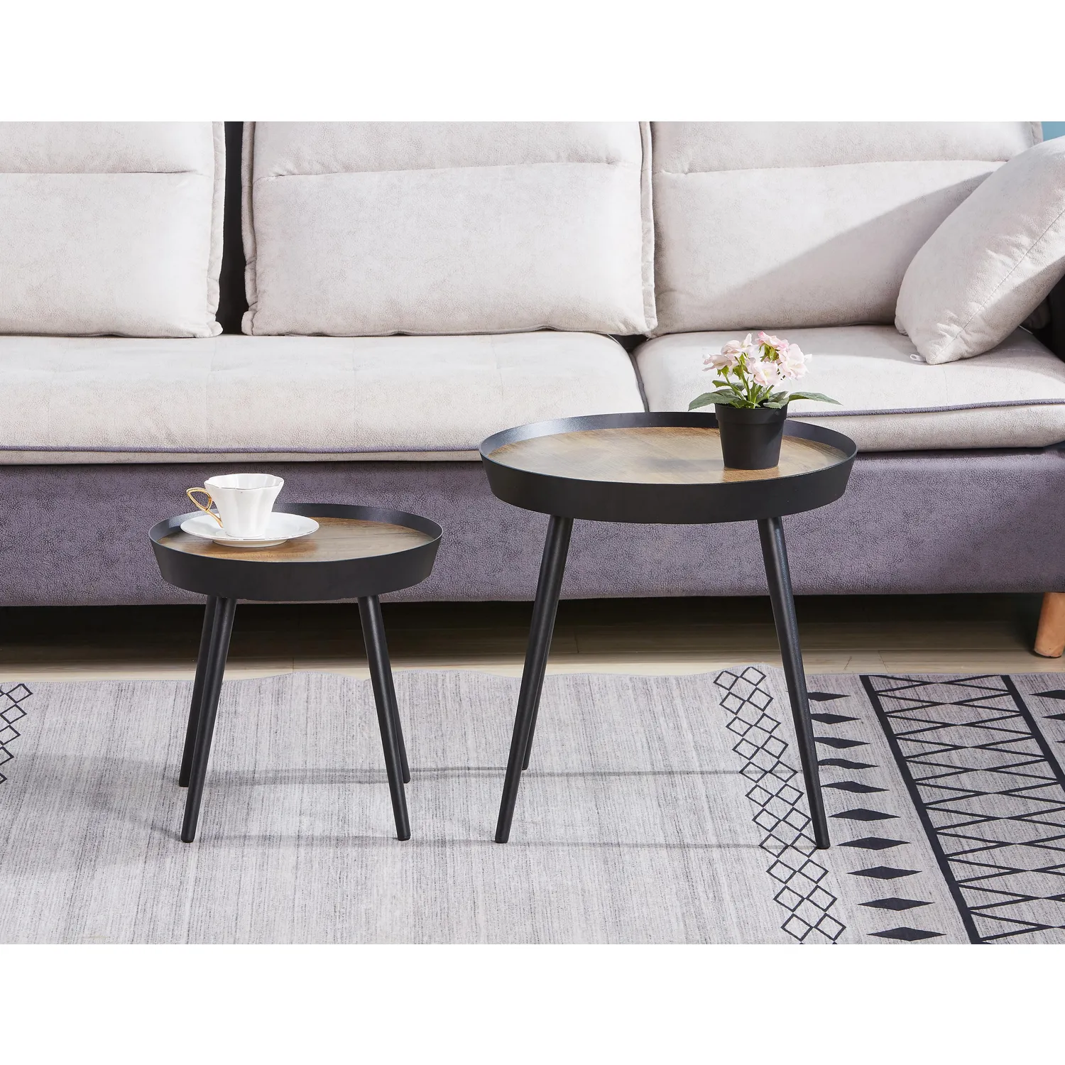 Set x 2 Mesas Sino 45x35 cm/35x35 cm - Homecenter.com.co