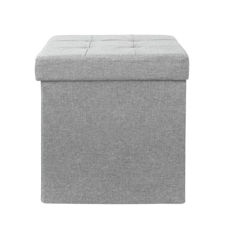 Puff Plegable Beige 38X38X38 JUST HOME COLLECTION | falabella.com