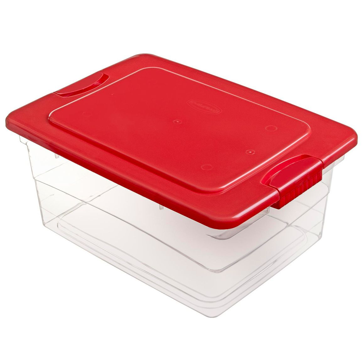 Caja Organizadora Plástica Lok-it con Tapa 27.3 litros 50.5x21.3x36.5 ...