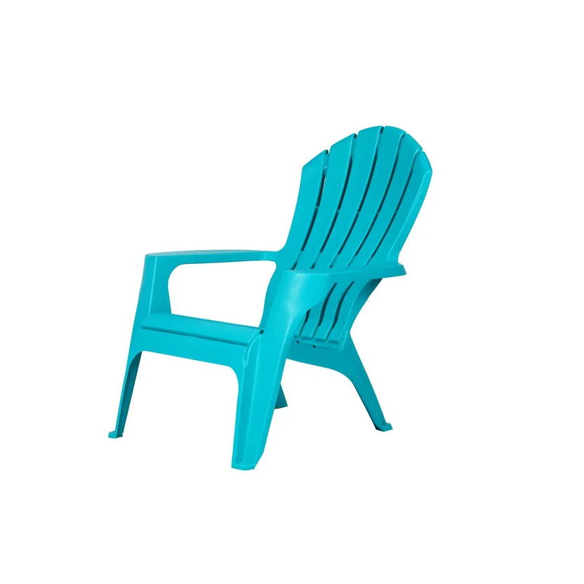 Silla Plástica con Brazos Playera Ocean Turquesa - Homecenter.com.co