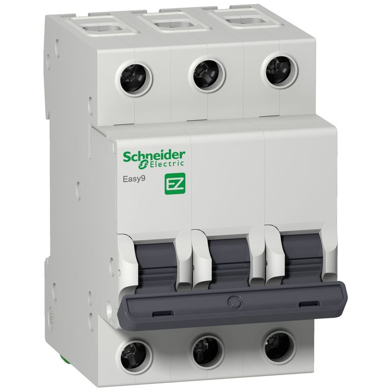 Mini Breaker Easy9, 3 Polos, 20 A, 10 Ka, 230-400 V Ac, Curva C, Riel ...