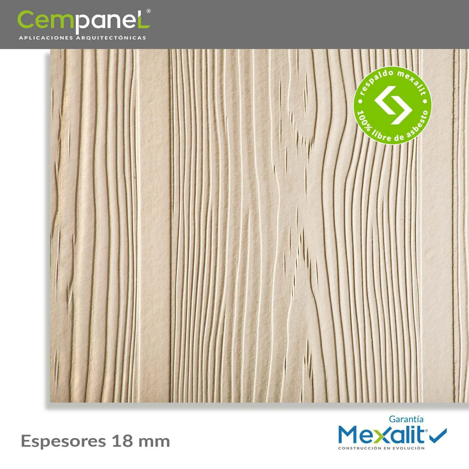 Cempanel 6 mm 1.22 x 2.44 m - Sodimac.com.mx
