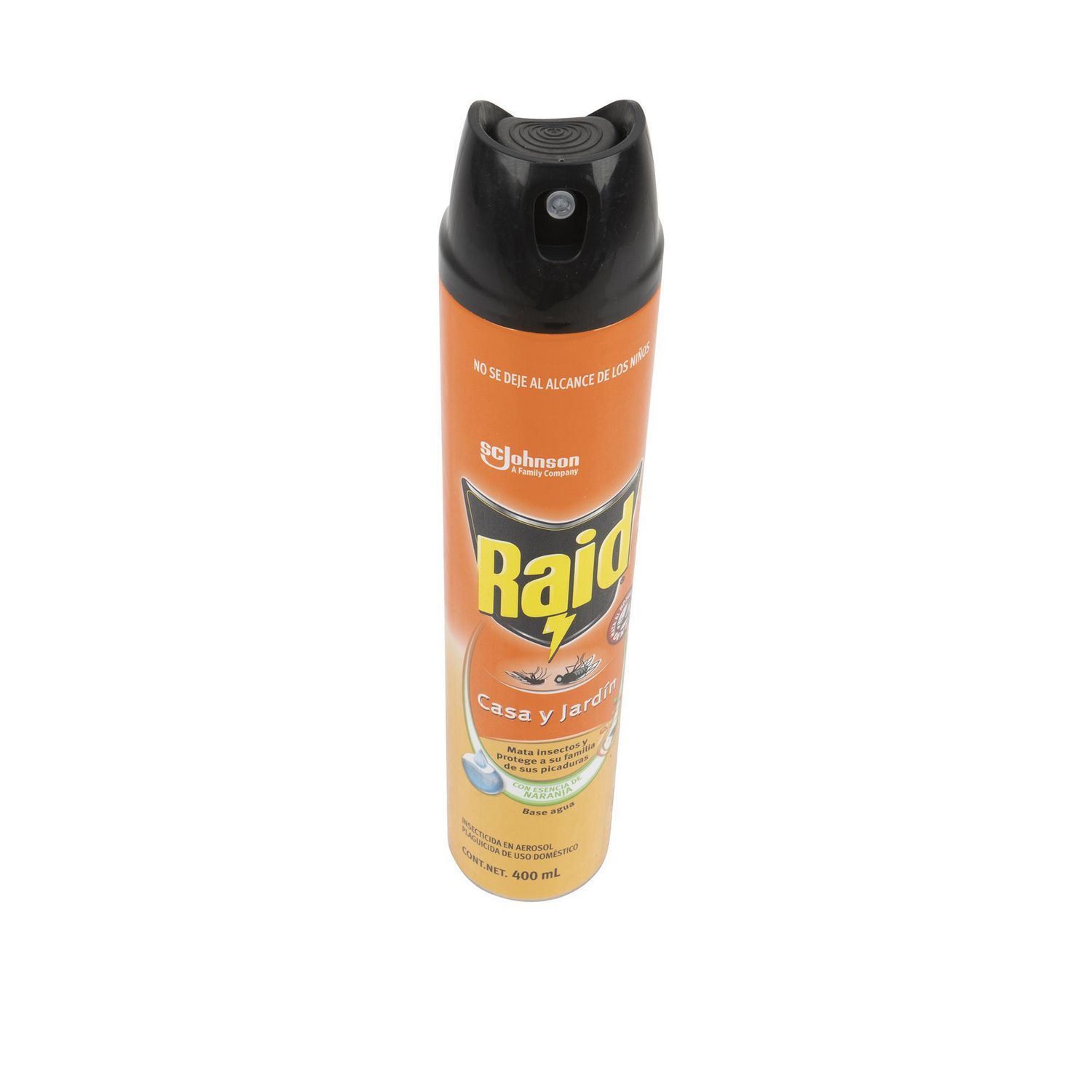Raid Casa y Jardín Naranja 400 ml - Sodimac.com.mx