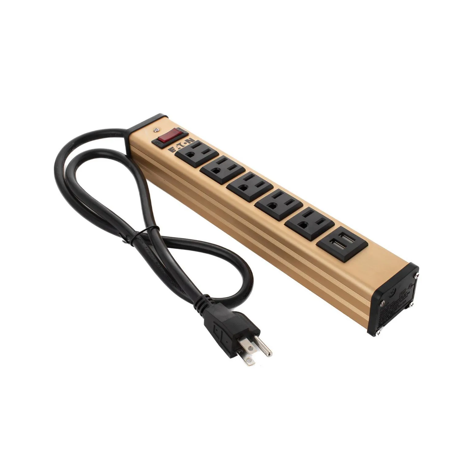 Barra Multicontactos de Aluminio 6 Salidas - Sodimac.com.mx