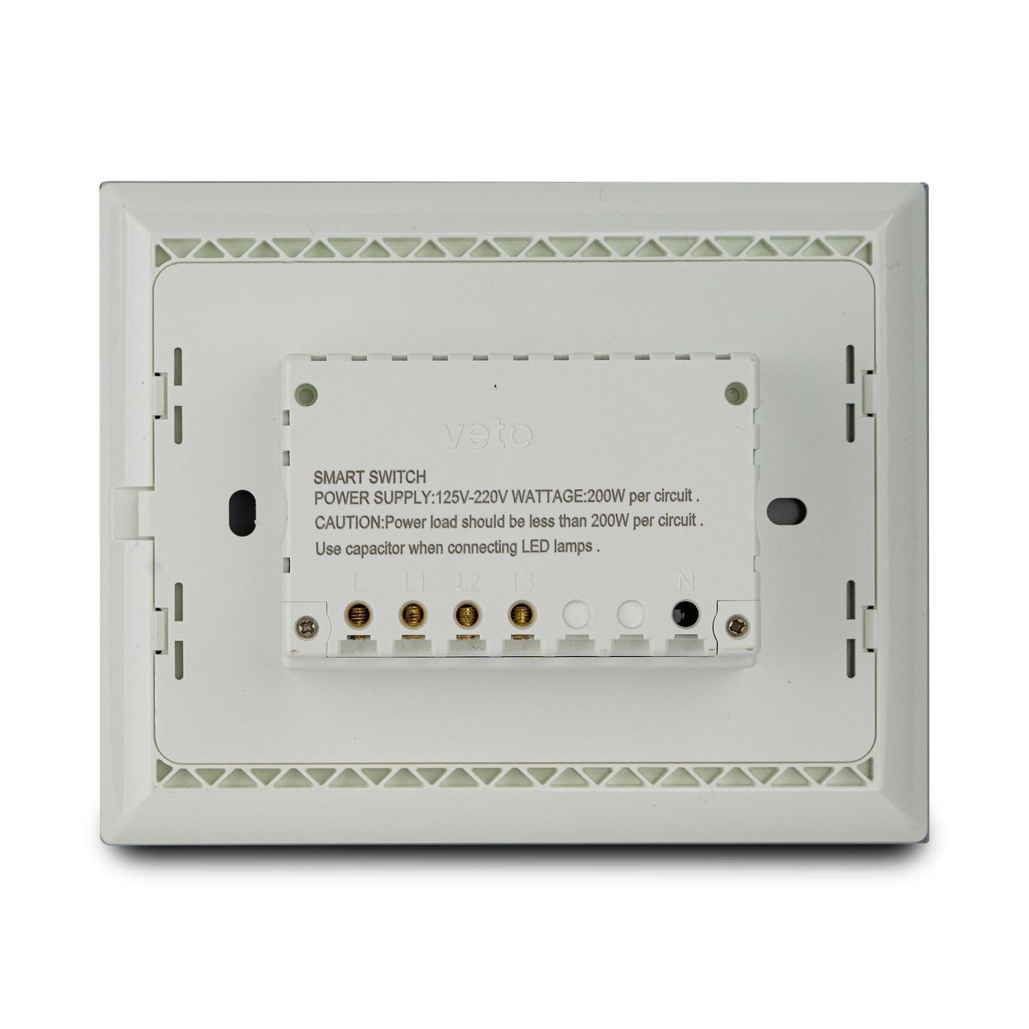 Apagador Triple Inteligente Wifi Blanco 200W por Circuito - Sodimac.com.mx