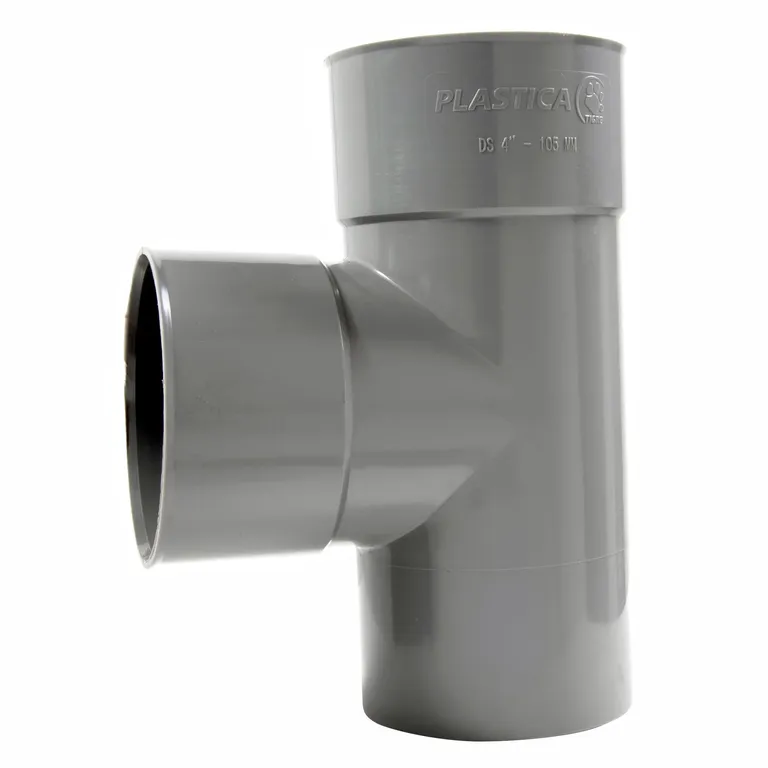 Tee sanitaria 4" PVC Plastica Desagüe PLASTICA | falabella.com