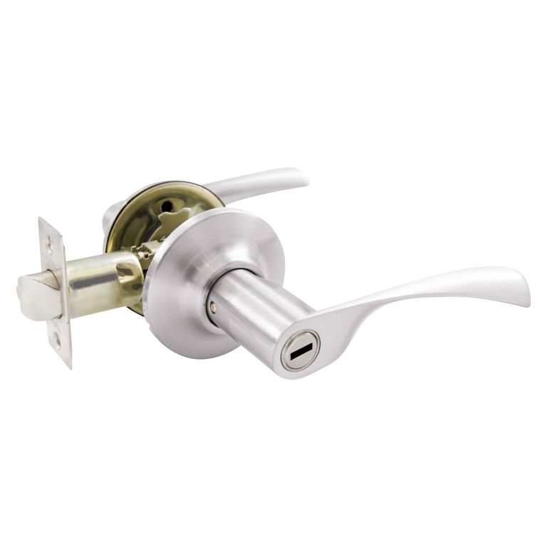 Cerradura de Manija Baño London Acero Inoxidable | Sodimac Falabella