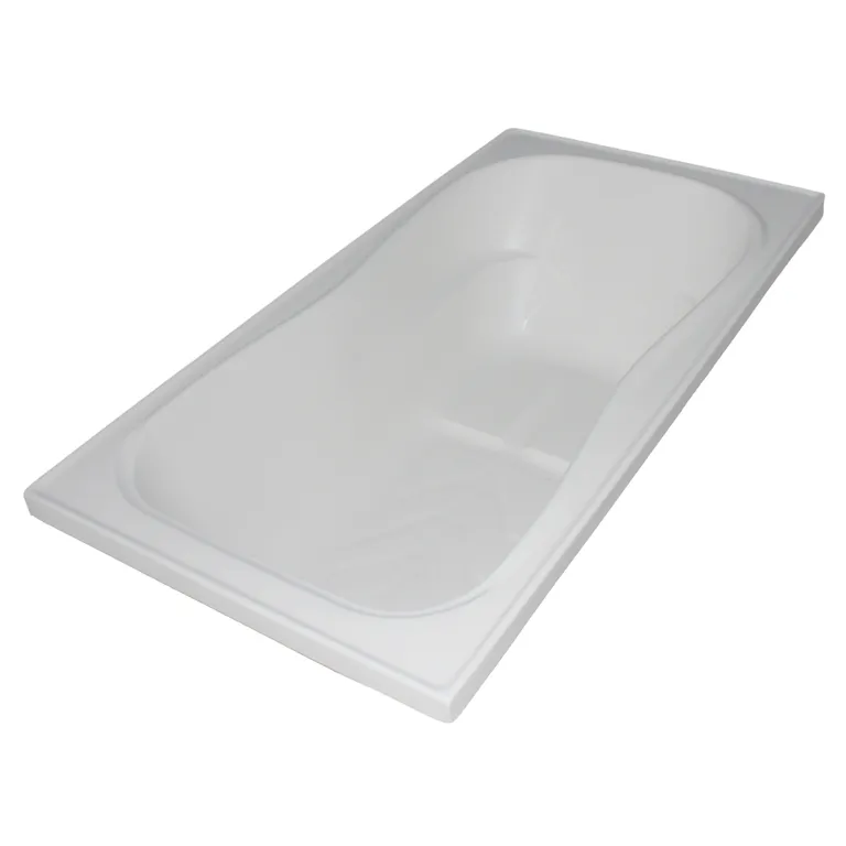 Tina de Baño Rectangular Relax 150x80cm Blanca SENSI DACQUA | Falabella ...
