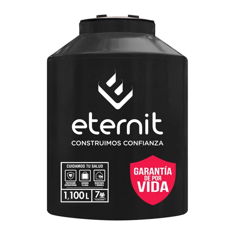 Tanque de Agua Negro Eternit 1100 L | Sodimac Falabella
