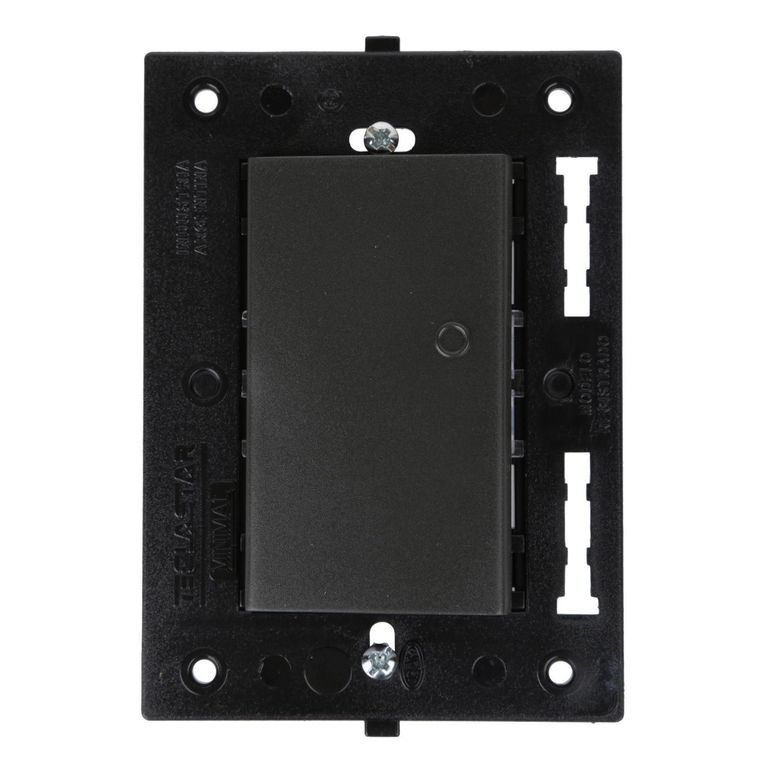 Conmutador Simple Minimal Negro | Sodimac Falabella