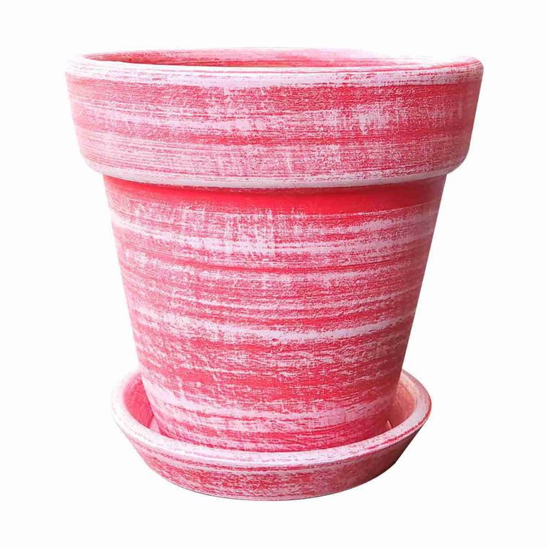 Balde con filo 18cm Rojo Ban con plato | Sodimac Falabella