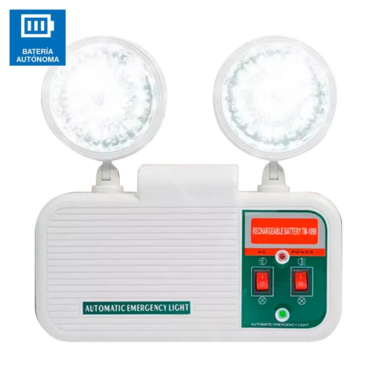 Lámpara De Emergencia 18 LED 300LM Halux | Sodimac Falabella