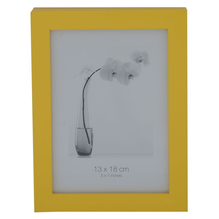 Marco de foto 16x20.7cm amarillo | Sodimac Falabella